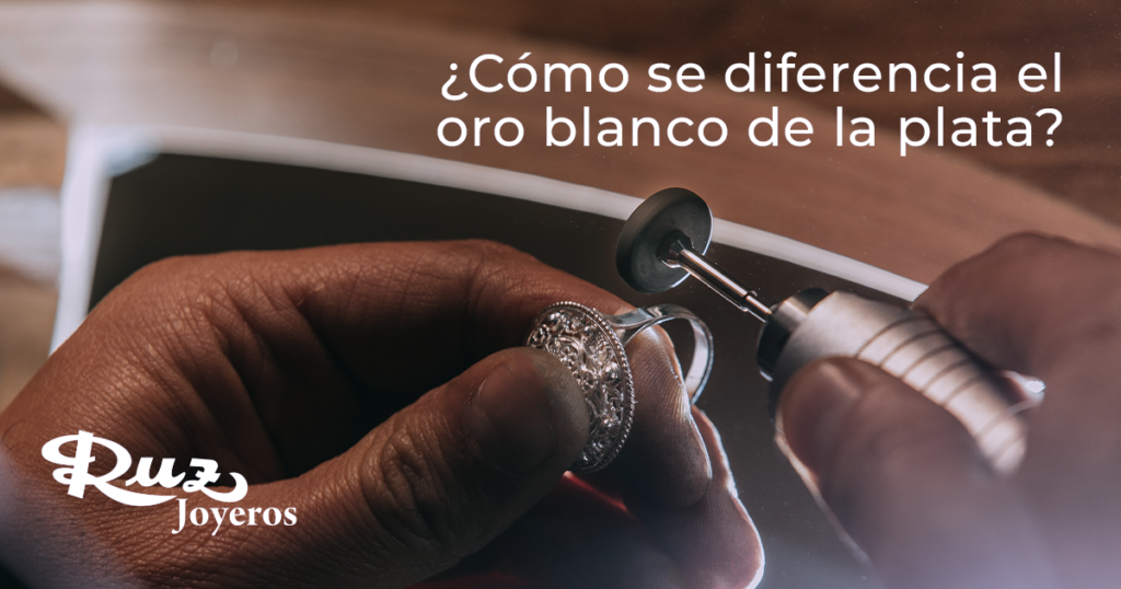 ¿Cómo se diferencia el oro blanco de la plata?|Blog Ruz Joyeros